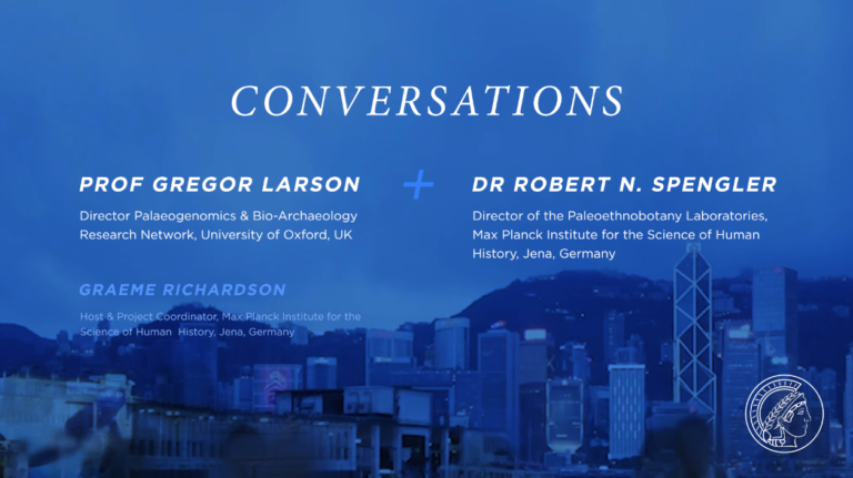 Prof Greger Larson and Dr Robert Spengler converse about domestication ...